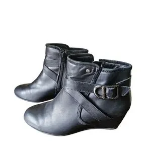 Hush Puppies | Shoes | Hush Puppies Ankle Leather Boots Size 75 Black ...
